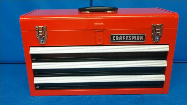 Easy Steps to Remove Drawers from Craftsman Tool Box